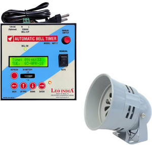 Leo Automatic School Bell Timer & Siren ID290 (combo) Programmable ...