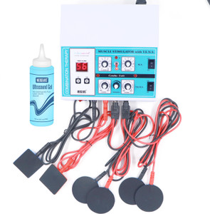 MEDGEARS Transcutaneous Electrical Nerve Stimulation Tens 2 Channel Muscle Stimulator Machine ...