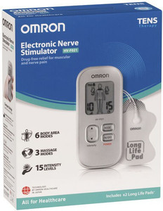 OMRON HV-F021 Electronic Nerve Stimulator with Soft, Comfortable Pads Nerve Stimulator ...