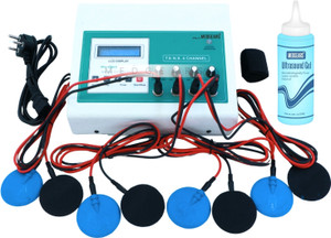 MEDGEARS 4 Channel LCD Tens Physiotherapy Portable Nerve Stimulator Electrotherapy Physiotherapy ...