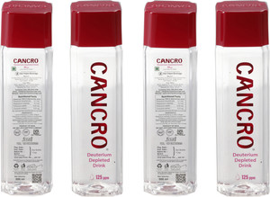 Cancro Deuterium Depleted Drink 125 PPM Water Hydration Drink Price in India - Buy Cancro ...