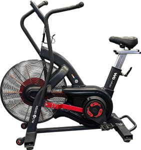 WELLNESS GYM Exercise Bike WG AIR 20 |BLACK|Installation Assistance Indoor Cycles Exercise Bike ...