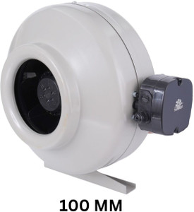 Ventcart ventilation Circular Duct Fan 100MM Powder Coated Centrifugal Fan/Inline Duct Fan 100 ...
