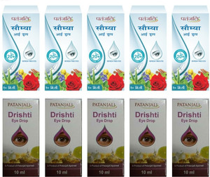 PATANJALI DIVYA DRISHTI EYE DROPS 10ML 5PCS SAUMYA DRISHTI EYE DROPS 10ML 5PCS Eye Drops Price ...
