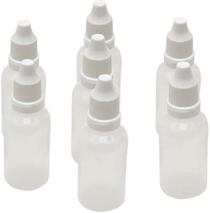 PMW 30 ML Empty Eye Dropper Bottle With Cap & Inner Dropper - Pack of 100 Bottles Eye Drops ...
