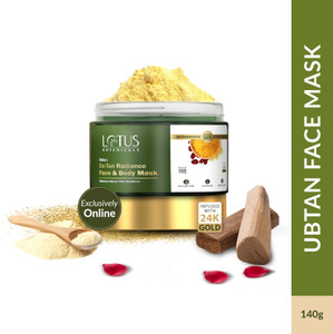 Lotus Botanicals Ubtan De-Tan Radiance Face & Body Mask - Price in India, Buy Lotus Botanicals ...