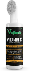 Vojtech Vitamin C For Acne Prone & Bright Skin | Built-In brush | Men Women Face Wash - Price in ...