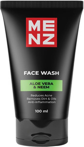 MENZ Luxury Brightens Skin Tone Cleanser With Aloe Vera & Neem For Gents Face Wash - Price in ...
