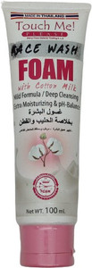 Touch Me PLEASE (MILD FORMULA / DEEP CLEANSING) COTTON MILK FACE WASH 100ML Face Wash - Price in ...