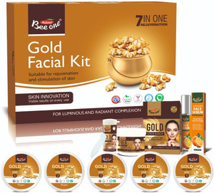 BEE ONE Gold Facial Kit 312gm - Price in India, Buy BEE ONE Gold Facial Kit 312gm Online In ...