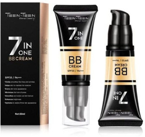 Teen.Teen 7 in 1 BB Cream SPF33 PA+++ Full Coverage Fairness Cream Long Lasting Price in India ...