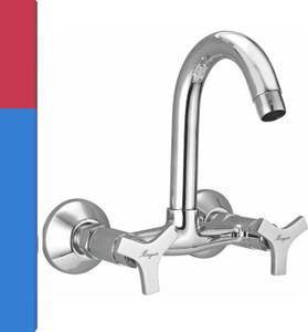MAYUR OCICH SINK MIXER (HEAVY DUTY) WITH ROTATING BRASS SPOUT KITCHEN SINK TAP [FLEXIBLE SINK ...