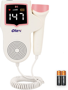 OLEX Fetal Doppler for Parental Baby Heartbeat Sound Monitor Blue Fetal Doppler Price in India ...