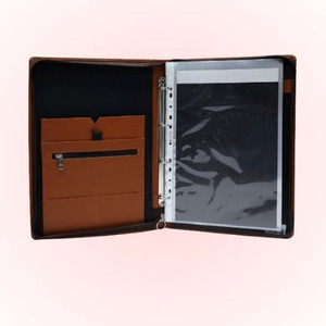 Flipkart.com | PLANFIX Stylish A3 Display File Folder in Premium Fine PU Leather Multi Color ...