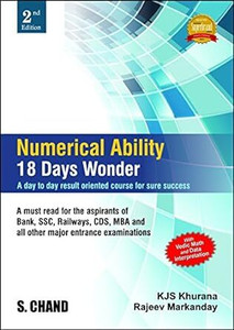 Numerical Ability 18 Days Wonder For Competitive Exam 2025 | Mathematics (Maths) SSC CGL CHSL ...