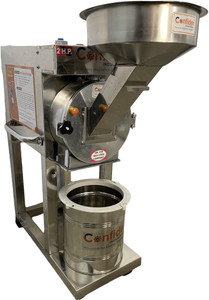 Confider industries SS212R 2HP Grain & Spice SS Pulverizer (15 kg/hr|Accessories Included|Single ...