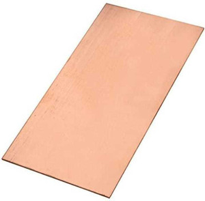 VITSZEE 99.9% Pure Copper Cu Metal Sheet Plate For Multipurpose Use (300 x 100 x 1 )mm ...