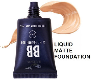 BLUEMERMAID BEST LIQUID FOUNDATION MATTE FINISH WATERPROOF FORMULA Foundation - Price in India ...