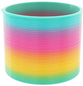 RM CREATION Unique Magic Rainbow Slinky I Original Plastic Coil Fidget ...