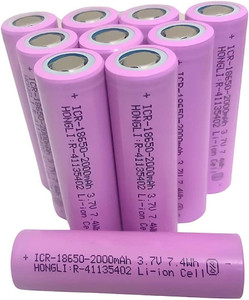 NexElectronic ICR18650 3.7V 2000mAh Rechargeable Li-ion Battery (Grade B) Game Battery Price in ...