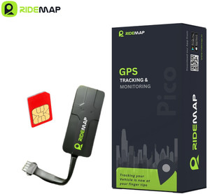 RIDEMAP Hidden GPS Tracker for all Vehicles with 12 months Sim Data GPS Device GPS Device Price ...