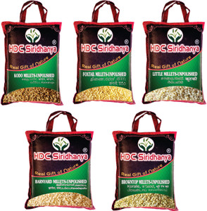 HDC SIRIDHANYA Unpolished and organic positive Mixed Millet Price in India - Buy HDC SIRIDHANYA ...