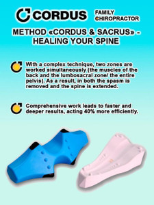 Cordus and Sacrus Cordus Sacrus Back and Lower Back Massagers Combo ...