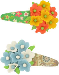 Unique Indian Crafts Handmade flowers Tik Tac pin Tic Tac Clip Price in ...
