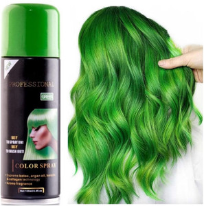 Tactile Green Temporary Hair Color Spray 125ml , Green - Price in India, Buy Tactile Green ...