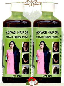 Adivasi Neelambari Natural Alovera Herbal Anti Dandruff Hair Growth Oil Hair Oil - Price in ...