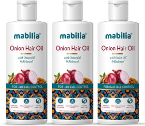 Mabilia Onion Hair Oil For Hair Growth and Hair Fall Control. Hair Oil - Price in India, Buy ...
