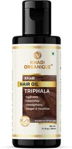khadi ORGANIQUE Triphala Hair Growth Oil 100 % Original Khadi Hair Oil - Price in India, Buy ...