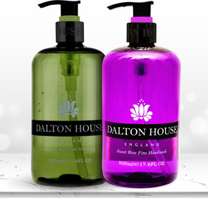 Xpel Marketing Dalton House England Sweet Rose & Orchard Burst Fine Handwash 500 ml Combo Hand ...