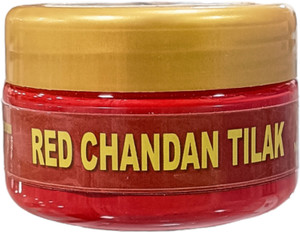 Dev Samagri Natural Red Liquid Chandan Tilak Cream/100% Original Lal Chandan Tikka (50g) Price ...