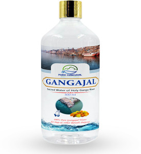 Pure Gangajal Gangajal for Pooja 500 ML Ganga jal Bottle Price in India - Buy Pure Gangajal ...