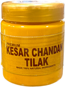 Dev Samagri Natural Liquid Kesar Chandan Tilak/Pure Kesar Asthagandh Chandan Tilak (100g) Price ...