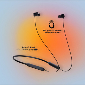 TWS Wireless Neckband, 48Hrs Playtime, Double EQ Mode, Fast Charging_HG_UA Bluetooth & Wired ...
