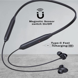 house of common Wireless Neckband, 48Hrs Playtime, Double EQ Mode, Fast Charging_R9 Bluetooth ...