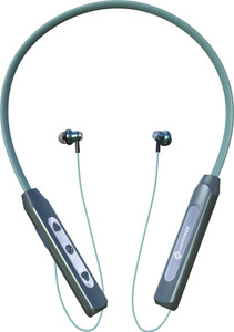 MAK POWER BT-256 | 60 Hours Playtime, Type-C Charging, Powerful Audio, Wireless Neckband ...