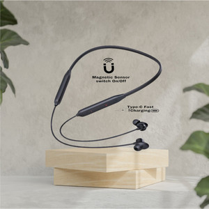 TWS Wireless Neckband, 48Hrs Playtime, Double EQ Mode, Fast Charging_BG Bluetooth & Wired Price ...