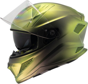 Steelbird SBH-25 Breeze On Ombre 7Wings ISI Certified Full Face Helmet for Men & Women Motorbike ...
