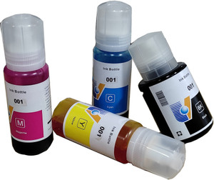 Uv Refill Ink Compatible For Ep L Black Tri Color Combo Pack Ink Bottle Uv