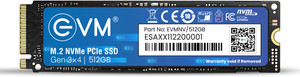 EVM NVMe (GEN 3) 512 GB All in One PC's, Desktop, Laptop Black PCIe NVMe Internal Solid State ...