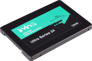 irvine Internal Solid State Drive 128 GB Desktop, Laptop Black SATA III Internal Solid State ...
