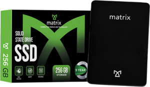 MATRIX SATA III 256 GB All in One PC's, Desktop, Laptop Black SATA III Internal Solid State ...