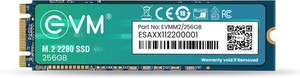 EVM M.2 (2280) SATA 256 GB All in One PC's, Desktop, Laptop Black M.2 Internal Solid State Drive ...