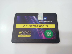 Blue Feather SATA 512 GB Laptop, Desktop, All in One PC's Black SATA III Internal Solid State ...