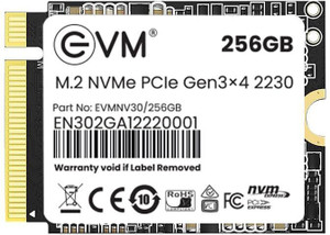 EVM M.2 NVMe (2230) 256 GB All in One PC's, Desktop, Laptop Black PCIe NVMe Internal Solid State ...