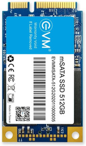 EVM MSATA 512 GB All in One PC's, Desktop, Laptop Black mSATA Internal Solid State Drive (SSD ...