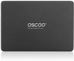 OSCOO SSD 256 GB Desktop, Laptop, All in One PC's Black SATA III Internal Solid State Drive (SSD ...